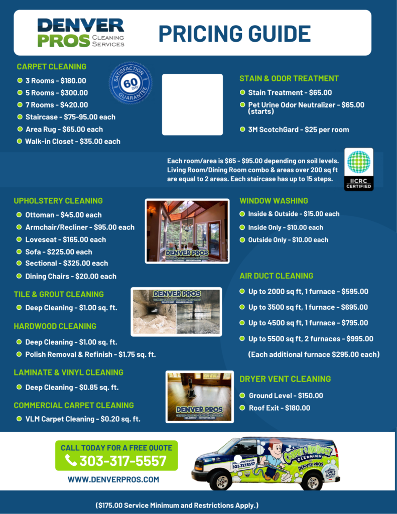 Home Service Pricing Guide Design - Service Lifter