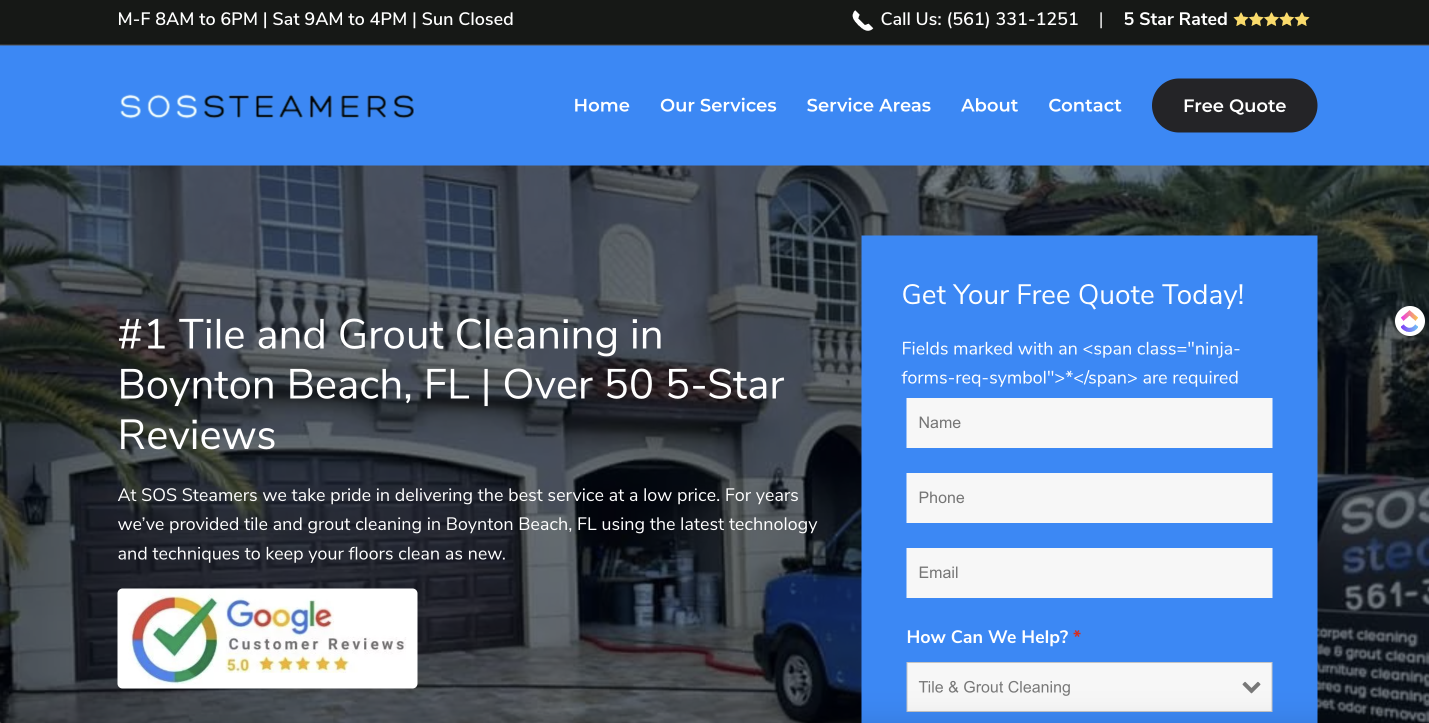 SOS carpet, furniture and tile cleaning – Service Lifter